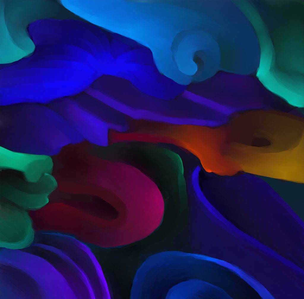 color study for digital painting